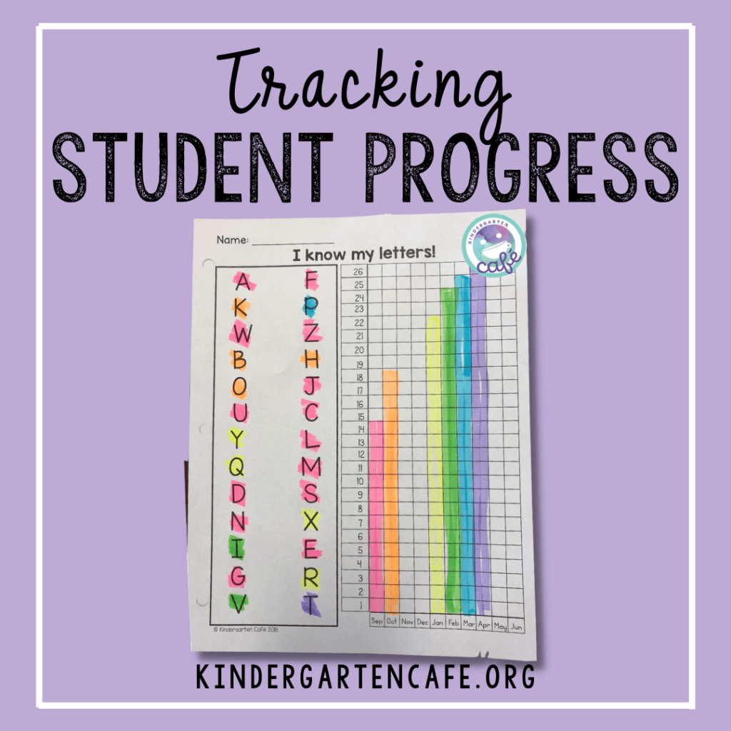 Tracking Student Progress Easily Kindergarten Cafe